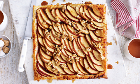 Caramelised Apple Tart Recipe with Cinnamon & Walnuts | Coles