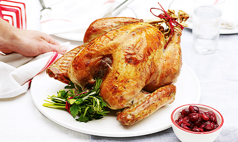 Roast Turkey with Pancetta Stuffing Recipe | Coles