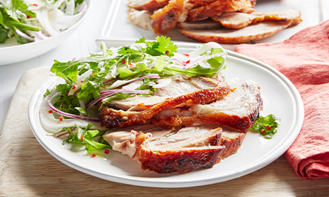 Roasted Turmeric Pork with Fennel Salad Recipe | Coles