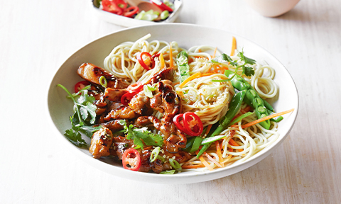 Tasty Teriyaki Chicken with Ramen Noodles Recipe | Coles