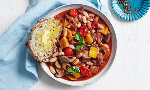 Easy Tuscan-Style White Bean Stew recipe | Coles