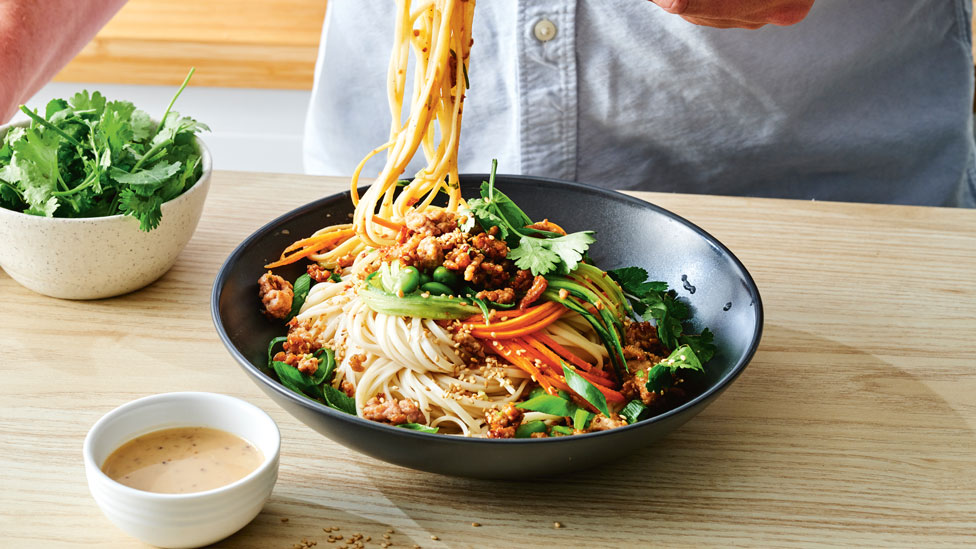 Sesame Pork Noodles Recipe | Coles