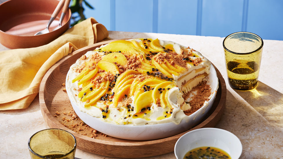 Frozen Mango Layer Cake Recipe | Coles