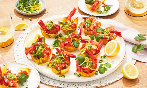 Avocado and Prawn Cups Recipe | Coles